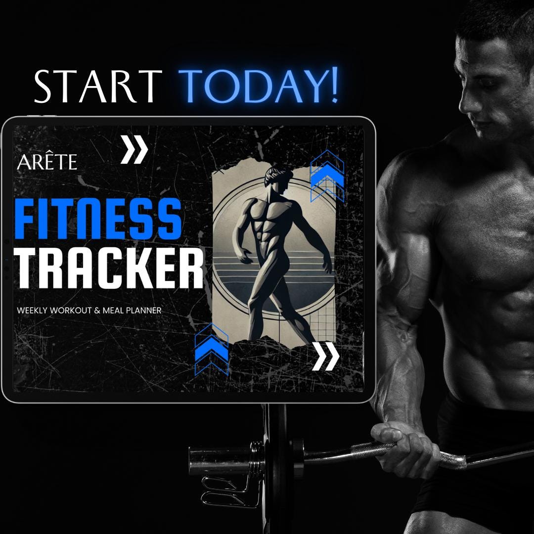 Daily Workout Tracker, Fitness Planner | Workout Log, Meal Planner ...