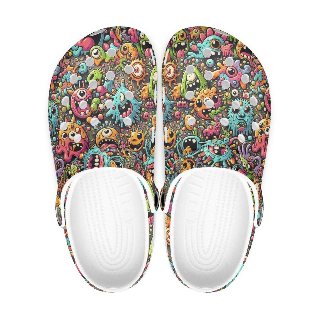 Yuck Real Monsters Clogs - Etsy