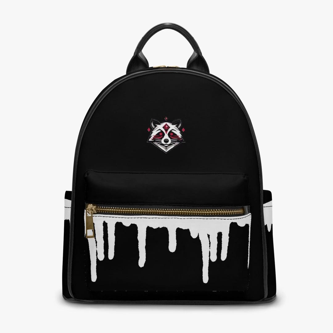 Ruby Raccoon Logo - Drip Series - Backpack - Etsy