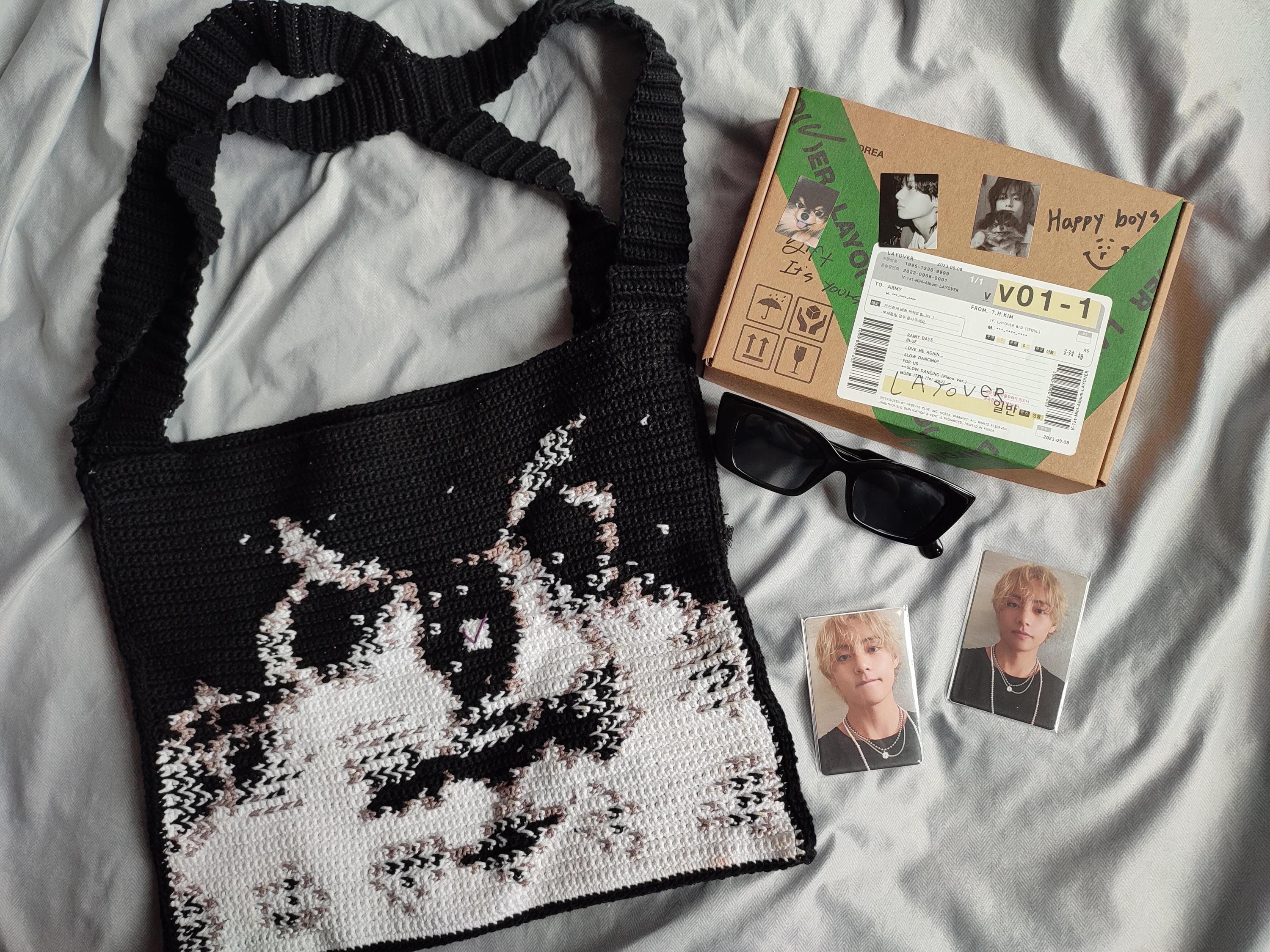 Layover Crochet Tote Bag Eng/esp - Etsy