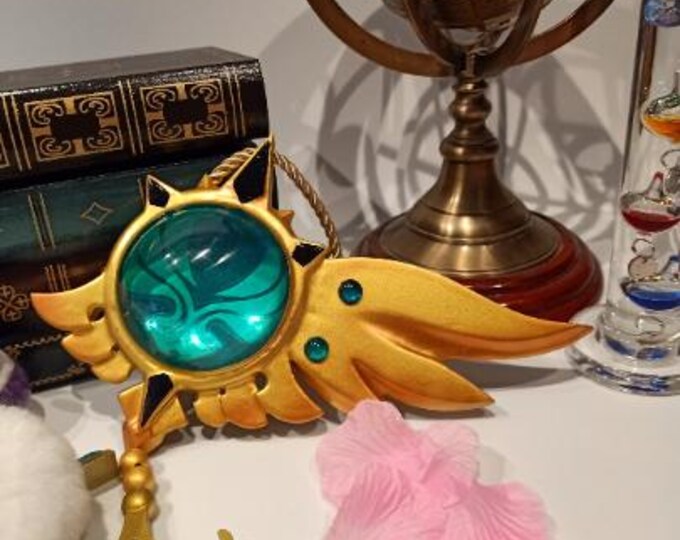 Genshin Impact Venti Vision Cosplay Prop Element Anemo Archon Accessory ...