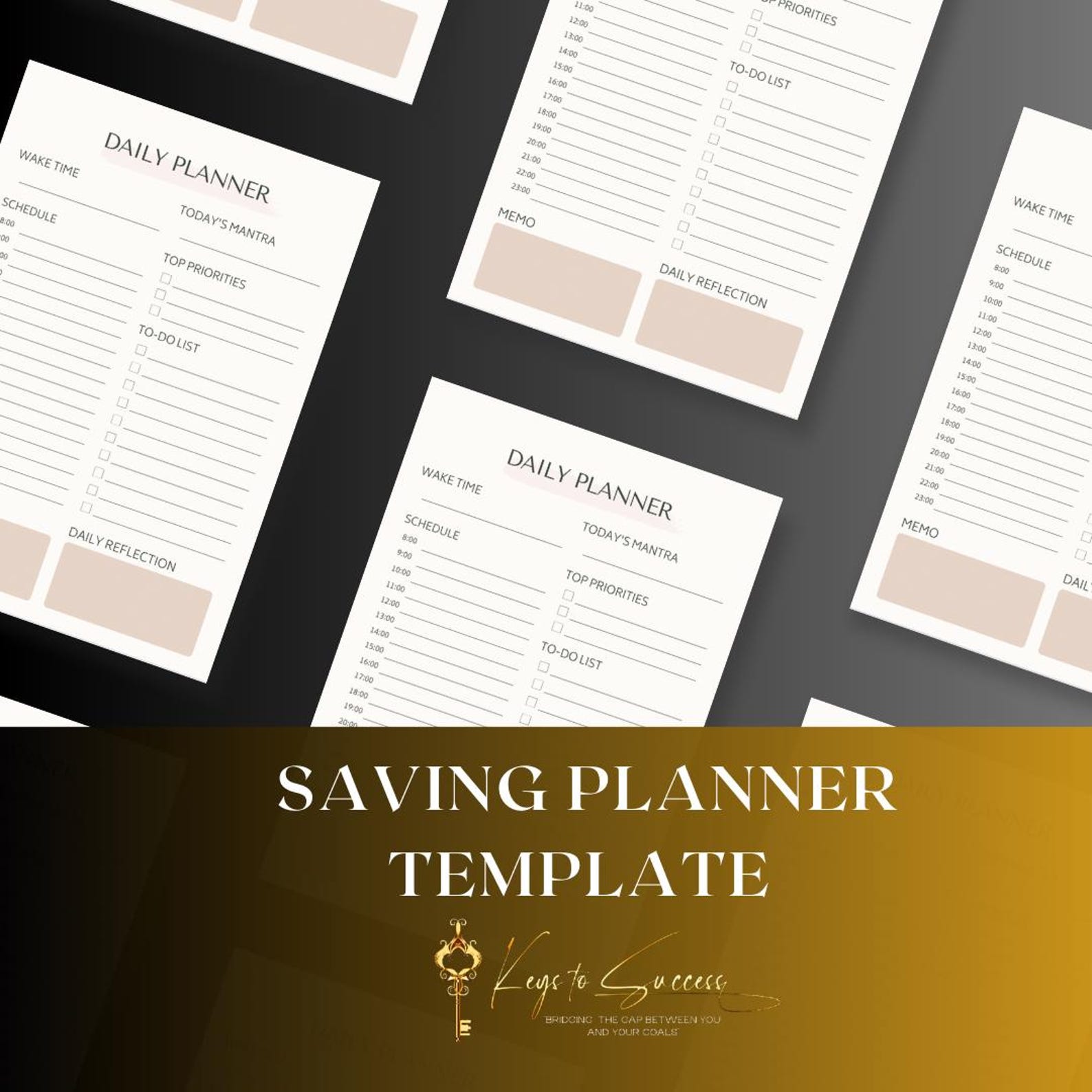 500 Dollars Savings Challenge Plan | Digital Download | Printable PDF ...