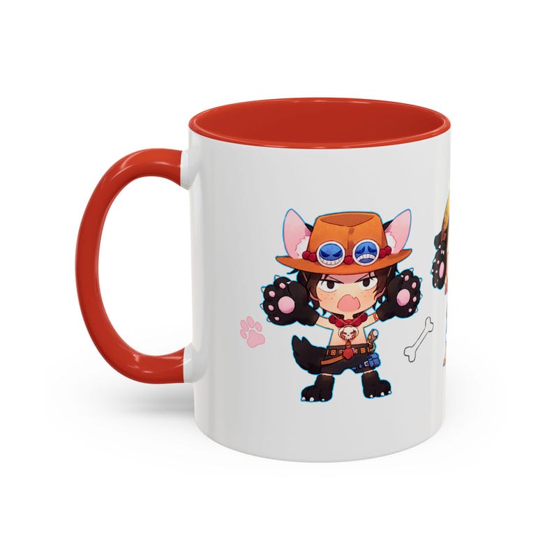 Luffy One Piece Anime Mug, Roronoa Zoro Samurai Manga Cup, Straw Hat ...