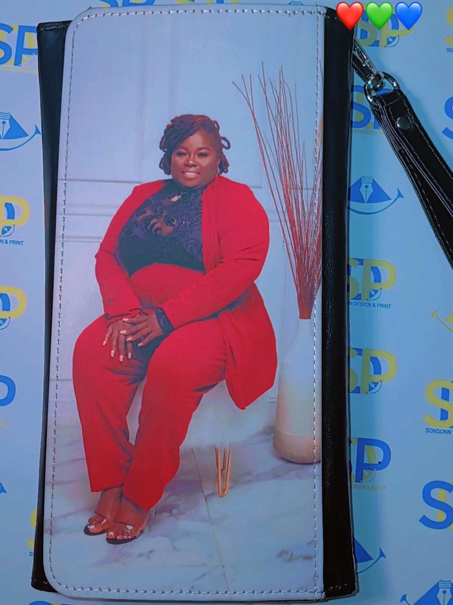 Personalized Women's Wallet With Custom Sublimation Image A Unique Gift ...