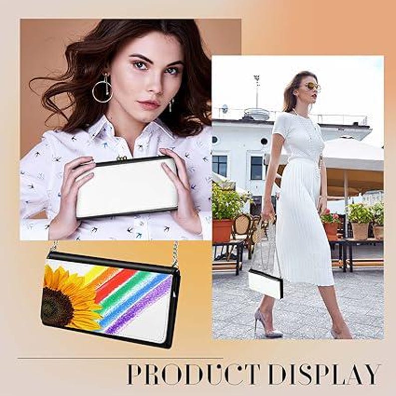 Personalized Women's Wallet With Custom Sublimation Image A Unique Gift ...