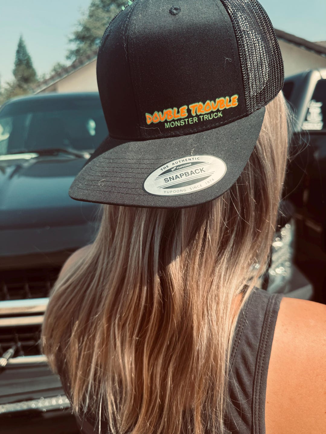 Double Trouble Monster Truck Hat - Etsy