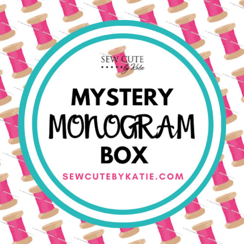 Mystery Monogram Box Small Box - Etsy
