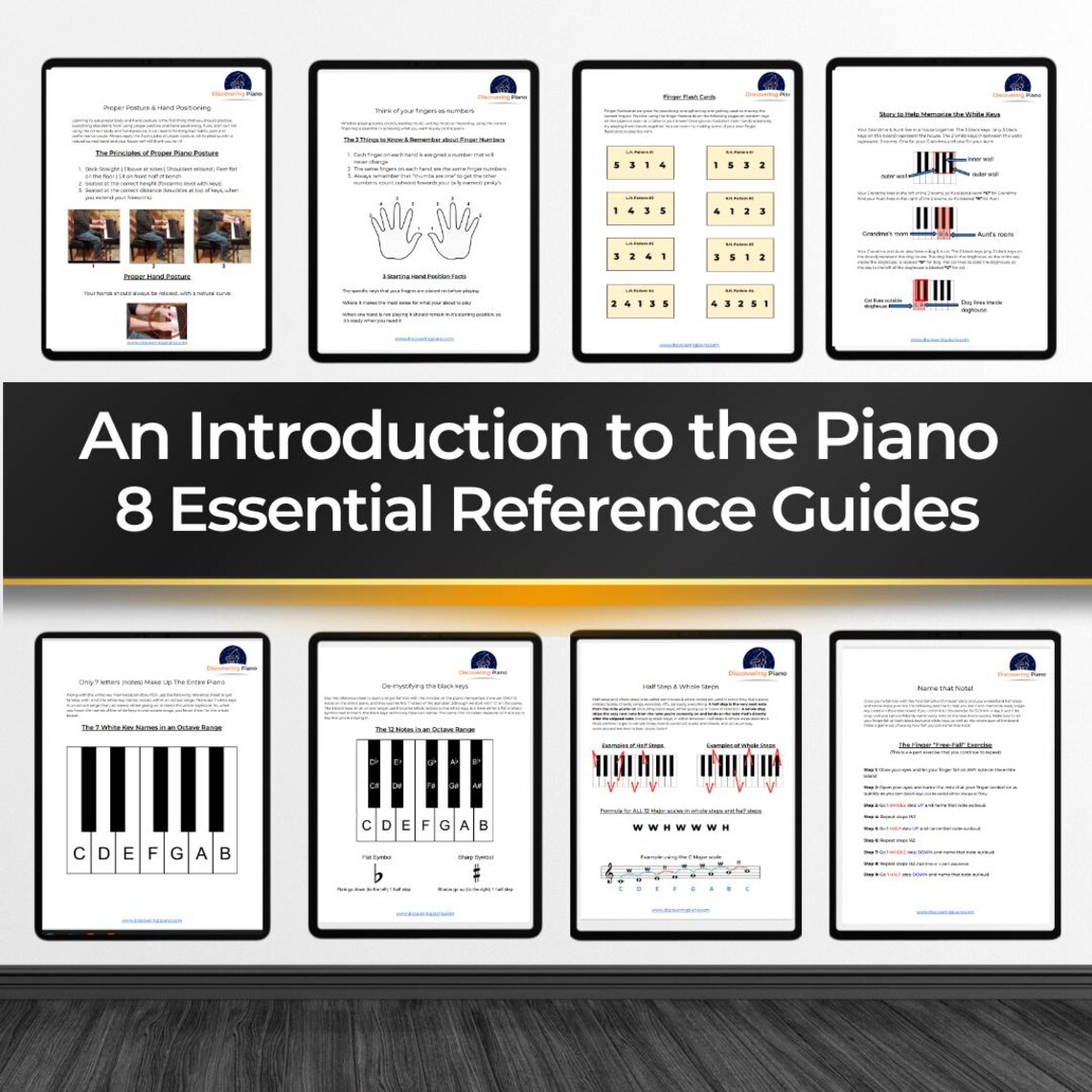 An Introduction to the Piano, 8 Essential Reference Guides - Piano ...