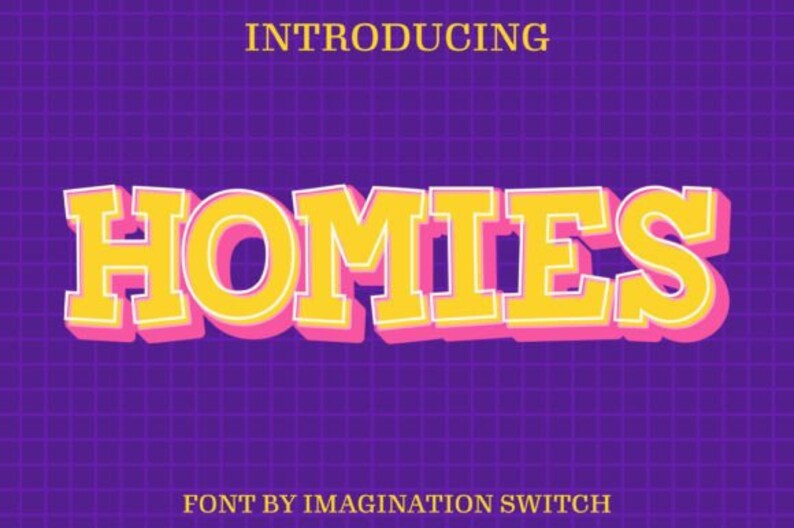Homies Font, Cute Font, Display Font, Calligraphy Font, Personal Font ...