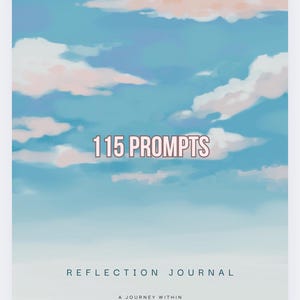 115 Deep Mental Prompts Journal - Etsy