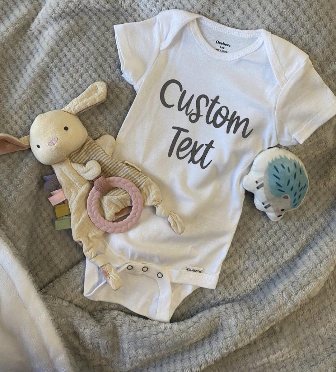 Custom Onesie® Baby Bodysuit Made to Order Baby Announcement - Etsy