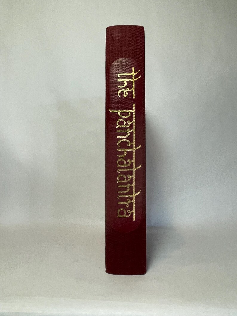 1972 Illustrated the Panchatantra ~ Signed by Illustrator Hindu Fable ...