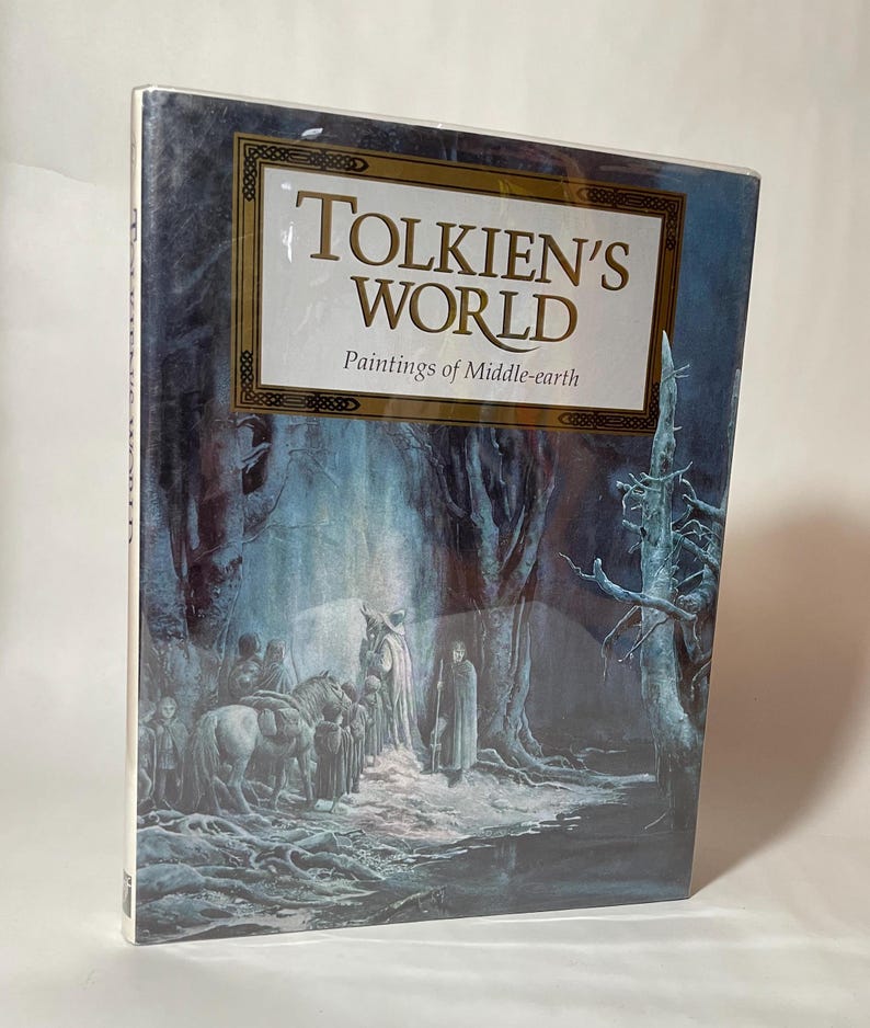 Tolkien's World: Paintings of Middle Earth Vintage First Edition Lord ...