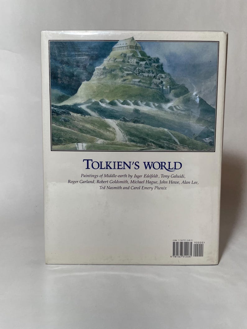 Tolkien's World: Paintings of Middle Earth Vintage First Edition Lord ...