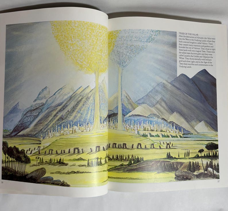 A Tolkien Bestiary by David Day Illustrated Vintage Lord of the Rings ...