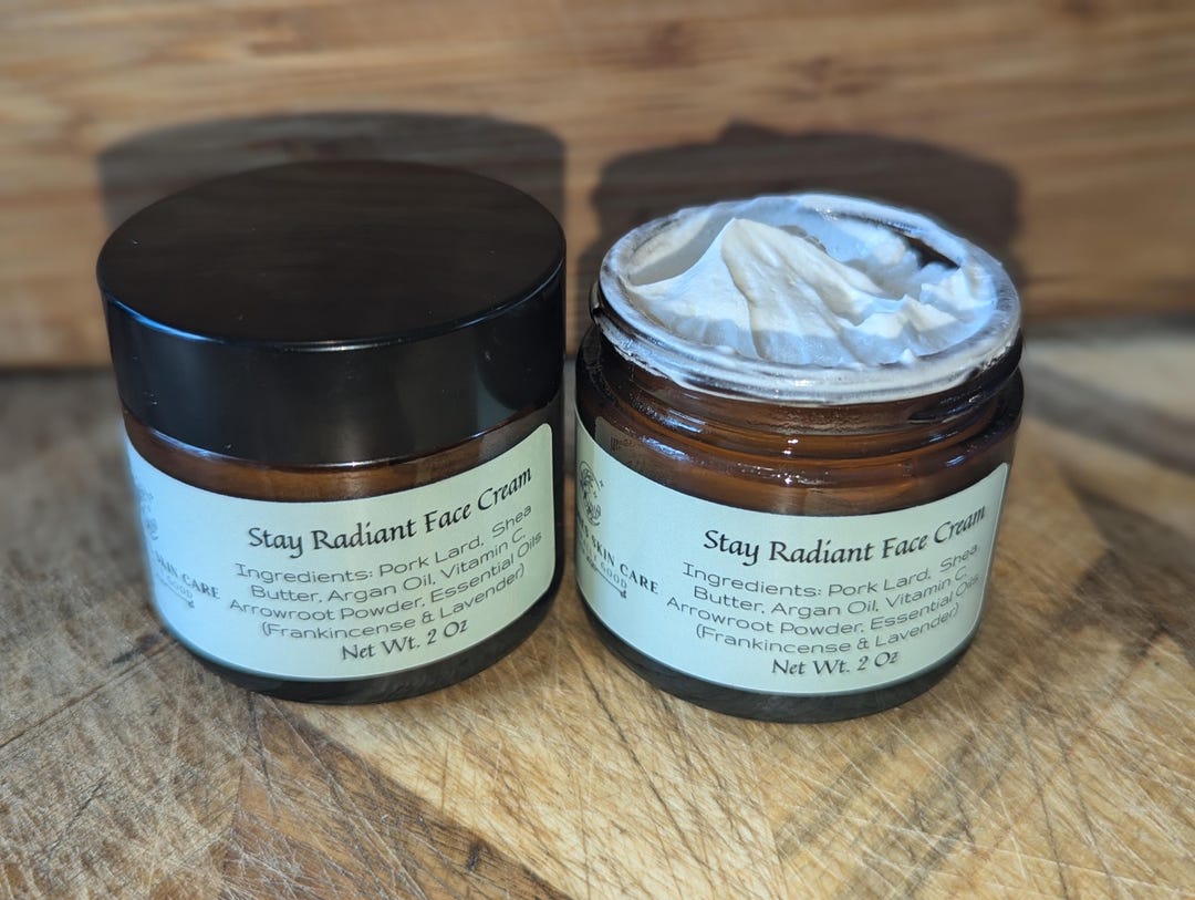 Whipped Lard Face Cream - Etsy