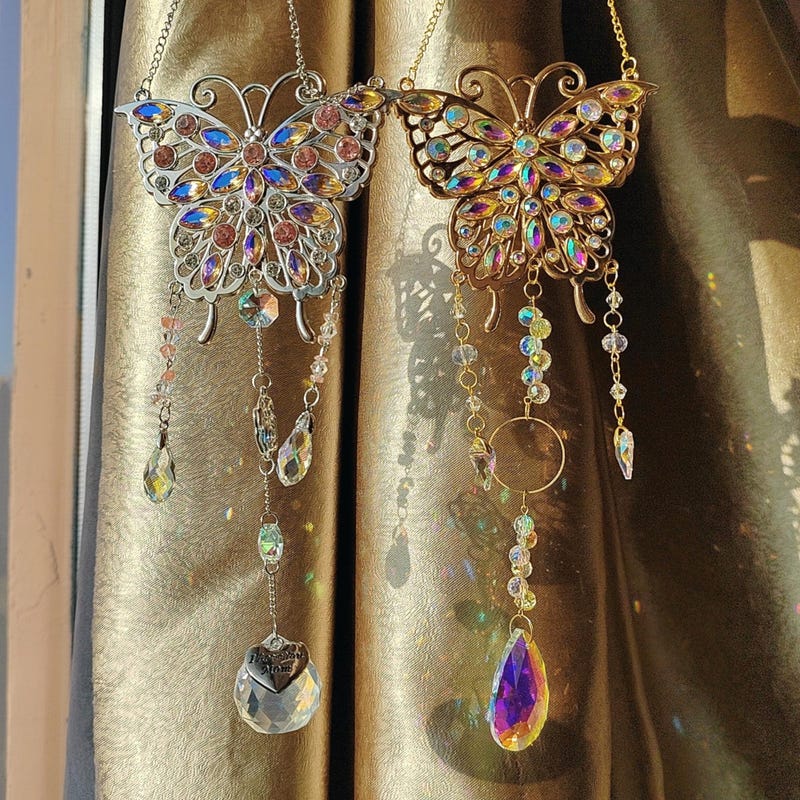 Hanging Crystals - Etsy