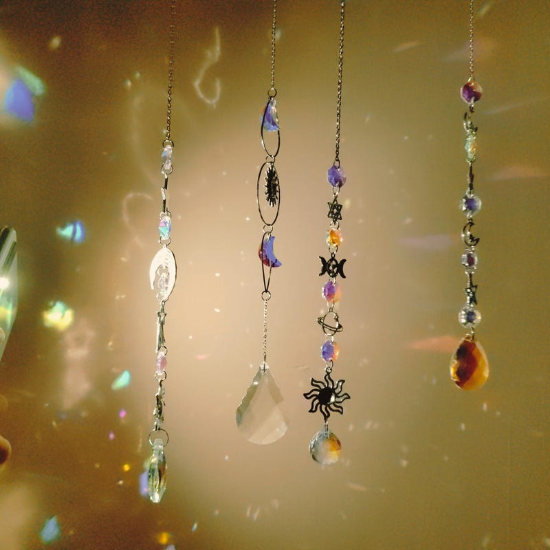 Suncatcher Crystal - Etsy