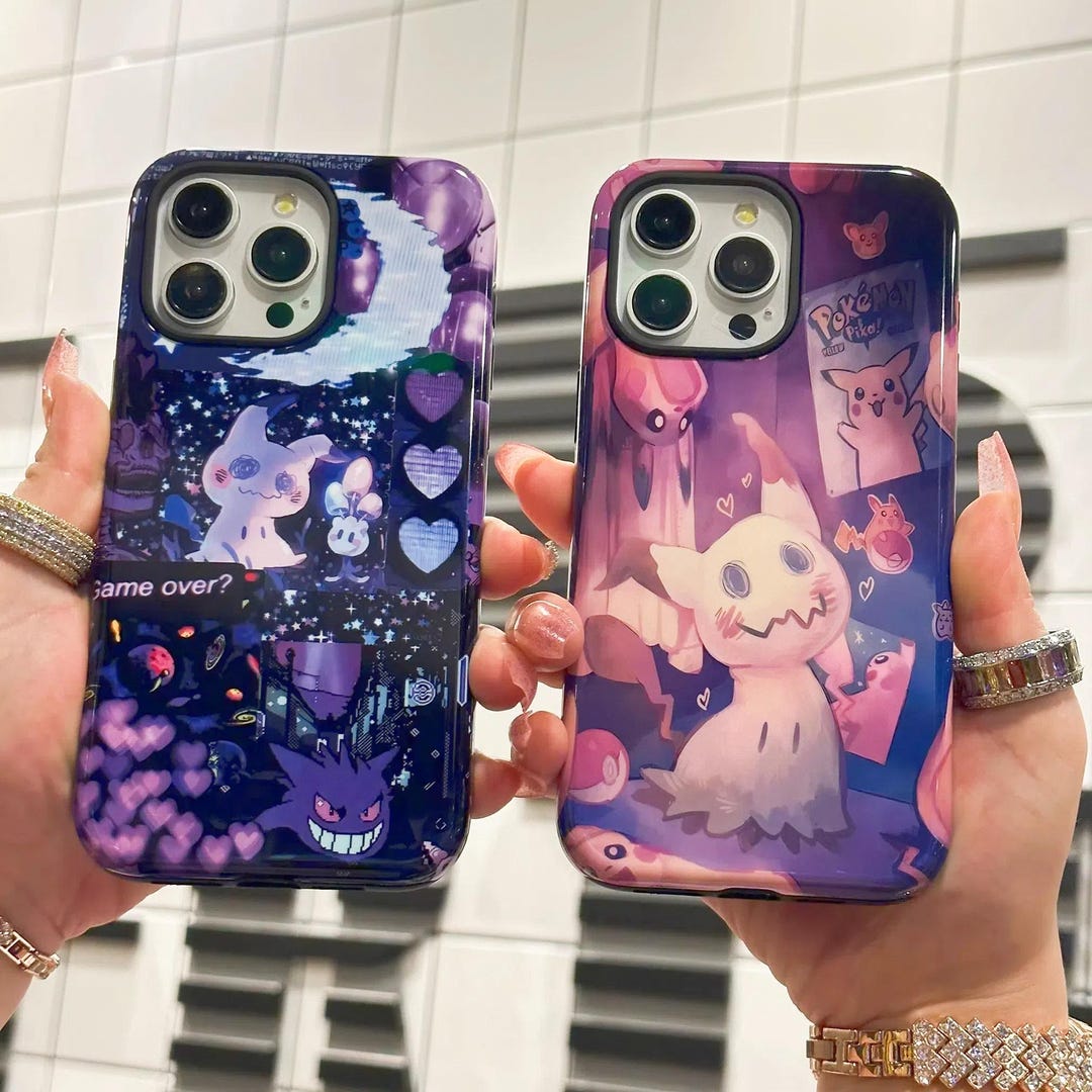 Cute Anime Phone Case for iPhone 16 15 14 13 12 11 Pro Max XS XR 7 8 ...