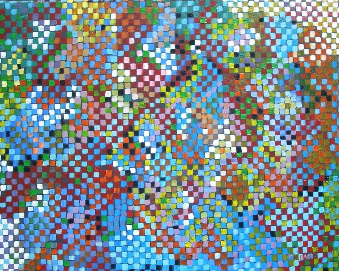 Contemporary Oil Painting on Canvas by Catherine Rose Chiara 16 in X 20 ...