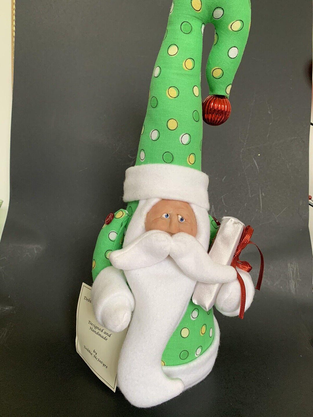 Debbie Mcintyre Original Santa/father Christmas Doll/figurine - Etsy