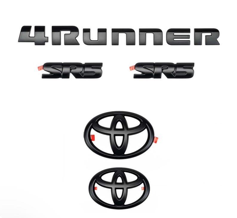 4runner 5th Gen Blackout Emblem Overlay SR5 off Road Limited ...