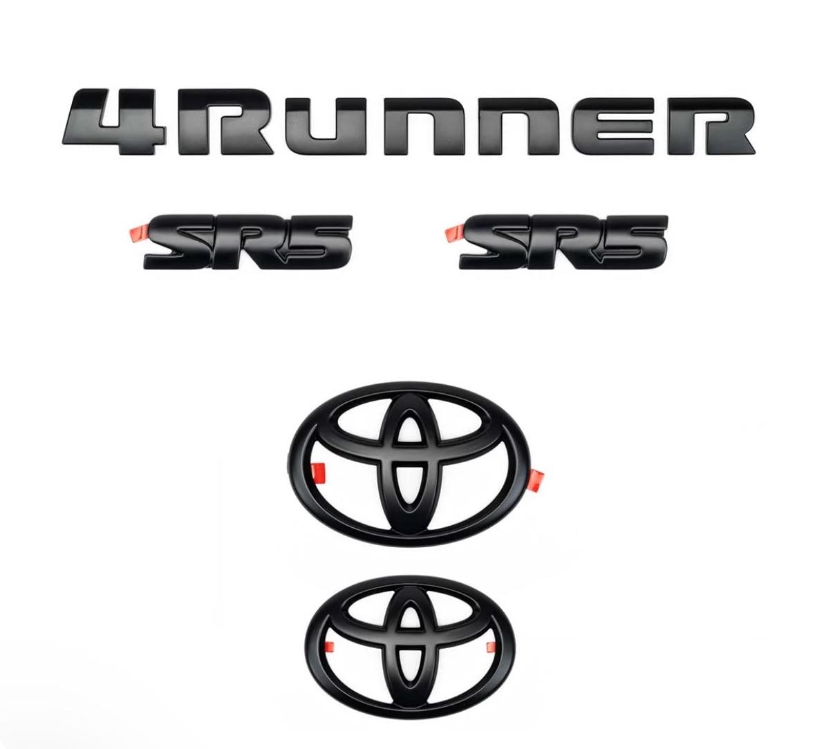 4runner 5th Gen Blackout Emblem Overlay SR5 off Road Limited ...
