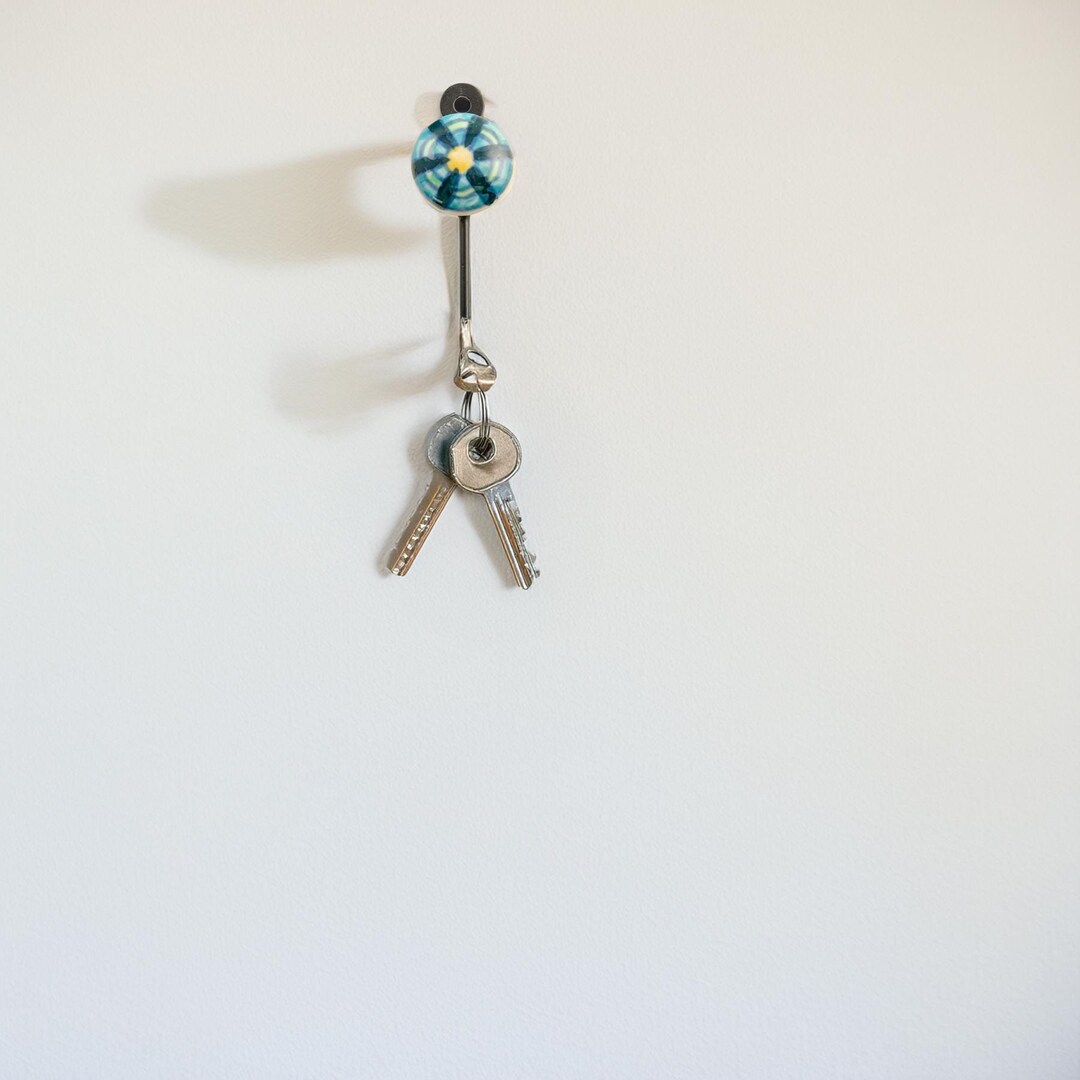 Set of 2 Mini Ceramic Hook, Handmade Gift Set, Ceramic Hook, Wall Hook ...