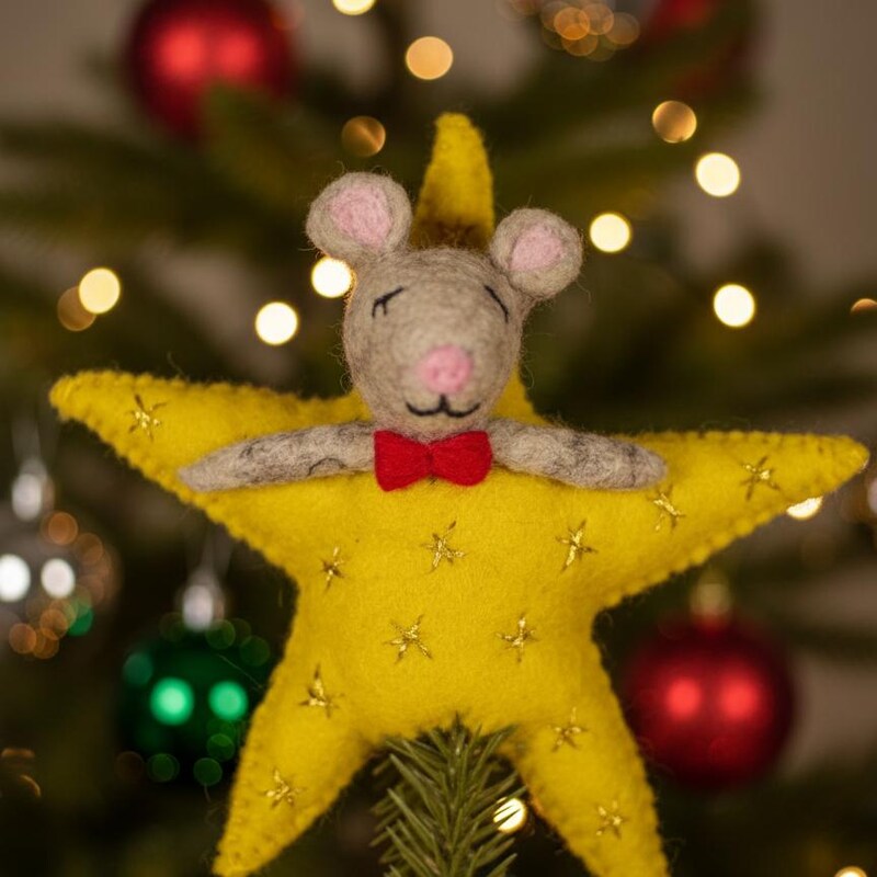 Felt Tree Topper - Etsy