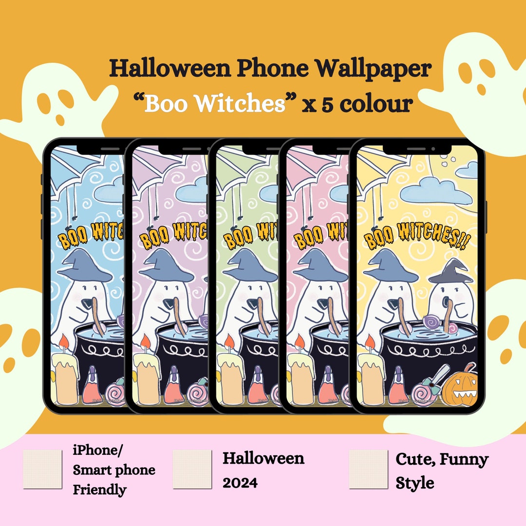 Halloween Wallpaper for Phones/iphone/smartphone, Boo Witch Phone ...
