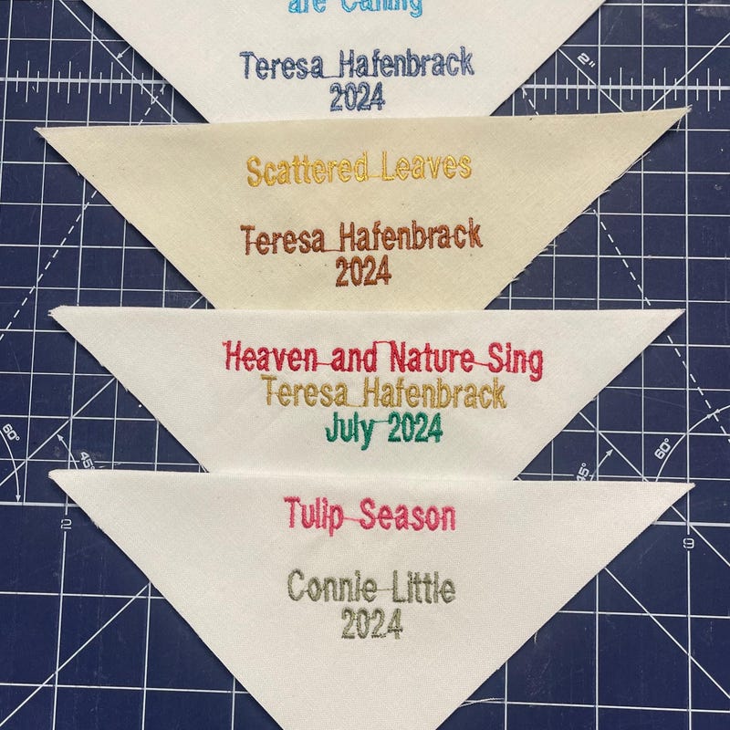 Corner Quilt Labels - Etsy