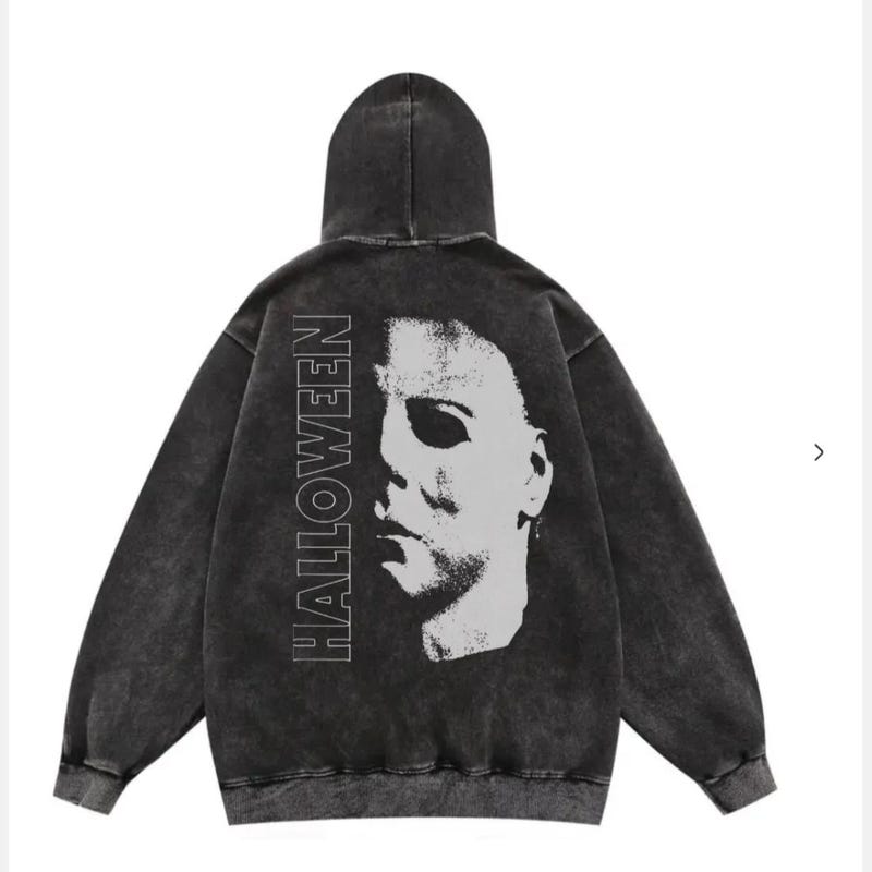Michael Myers Face Hoodie - Etsy