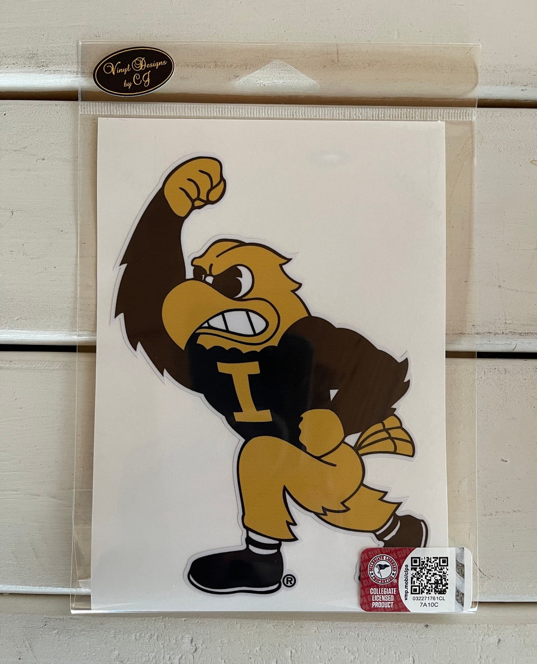 University of Iowa’s Mascot Herky Vinyl Decal - Etsy