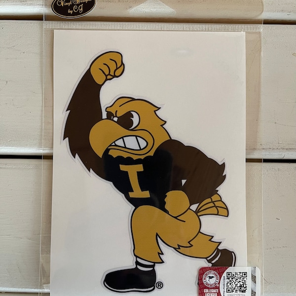 University of Iowa Decals - Etsy