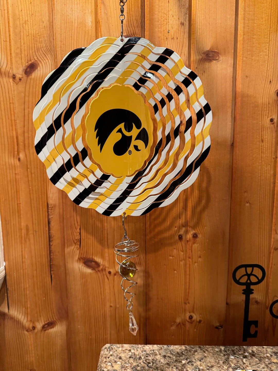 Iowa Hawkeye Tigerhawk Wind Spinner 10 - Etsy