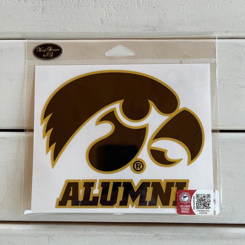 UNIVERSITY of IOWA TIGERHAWK Mini Stencil - Etsy