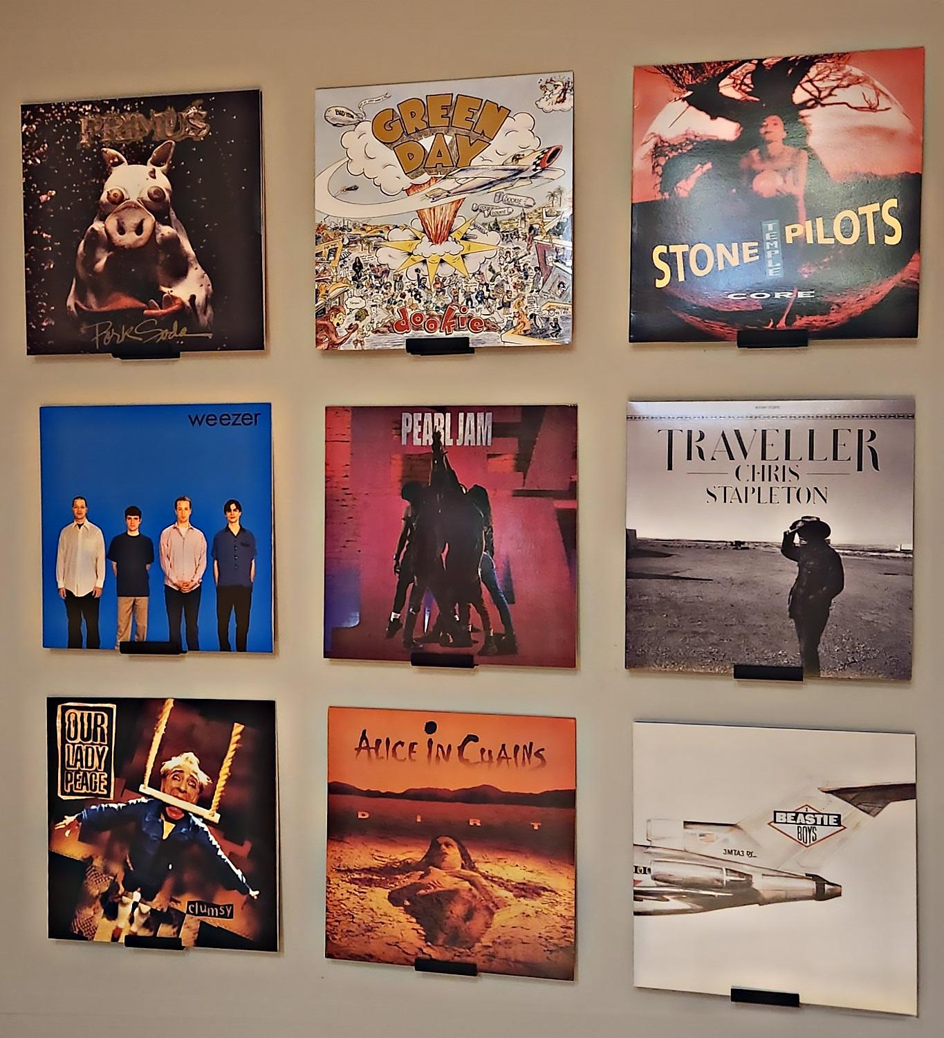 Floating Vinyl Record Shelf / Album Wall Mount - Etsy