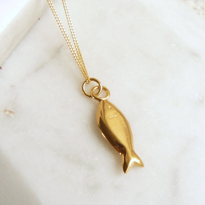 Fish Pendant - Etsy