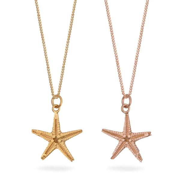 Rose Gold Starfish - Etsy