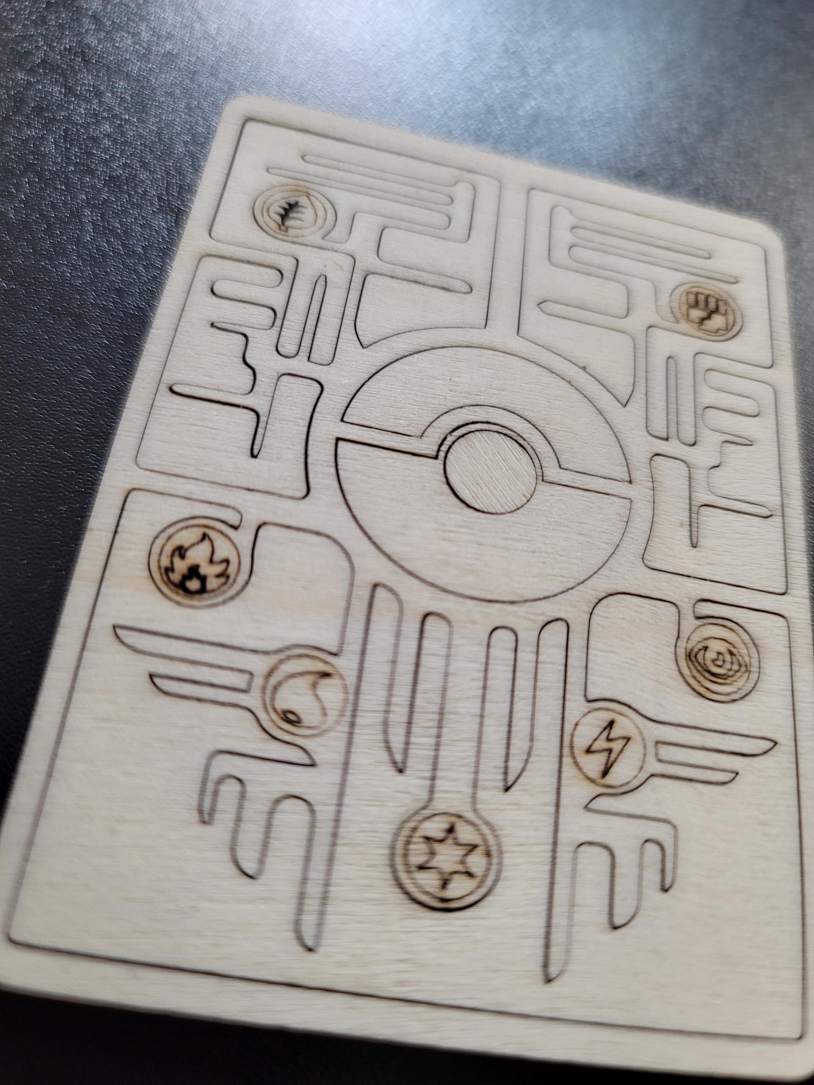 Ancient Mew Pokemon Card Shadow Box (vector SVG AI DXF Laser Cutter ...