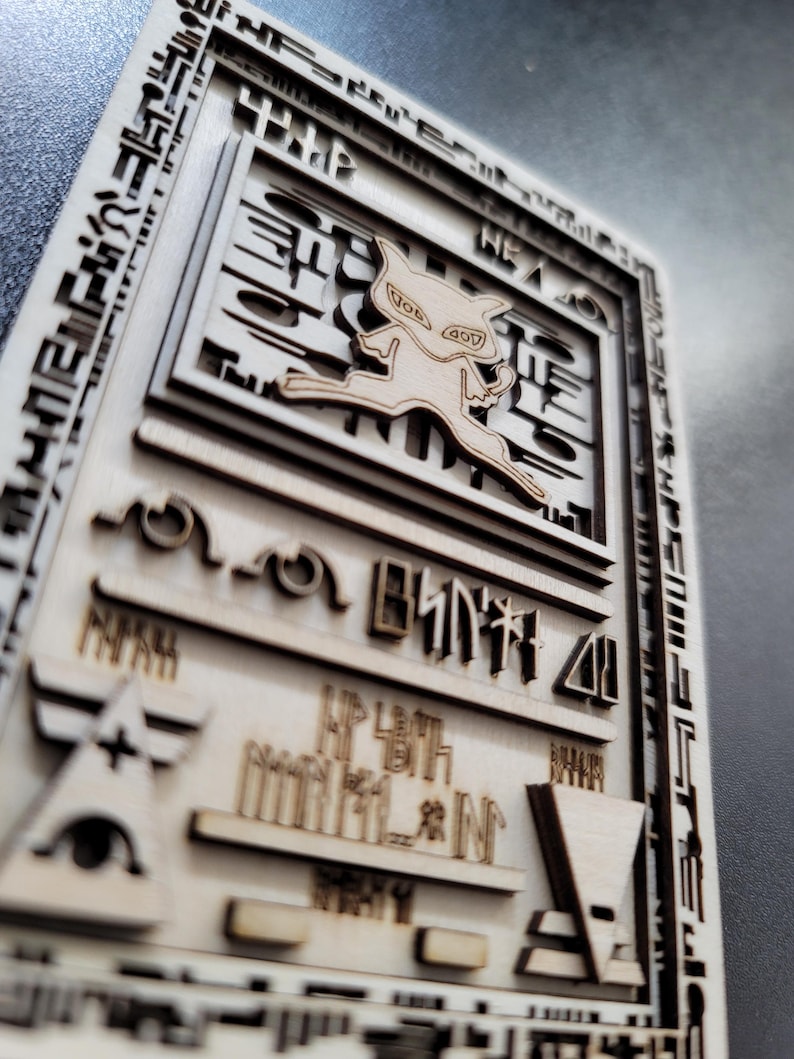 Ancient Mew Pokemon Card Shadow Box (vector SVG AI DXF Laser Cutter ...