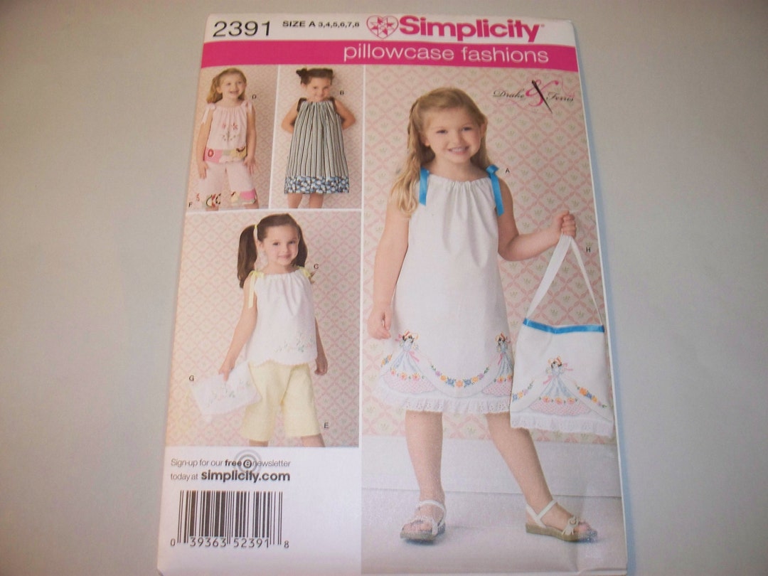 New Pattern, Simplicity Pattern, Girl's Clothing Pattern, Summer Dress ...