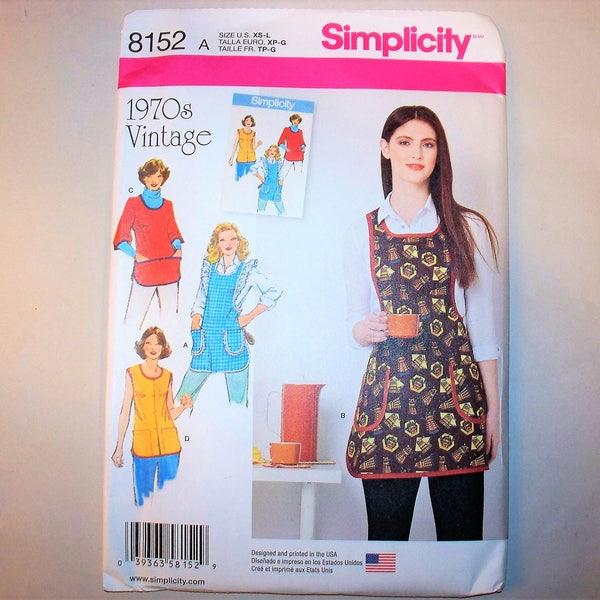 Smock Apron Pattern - Etsy