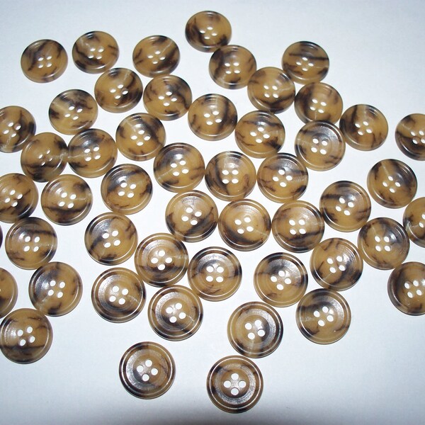 Brown Buttons - Etsy