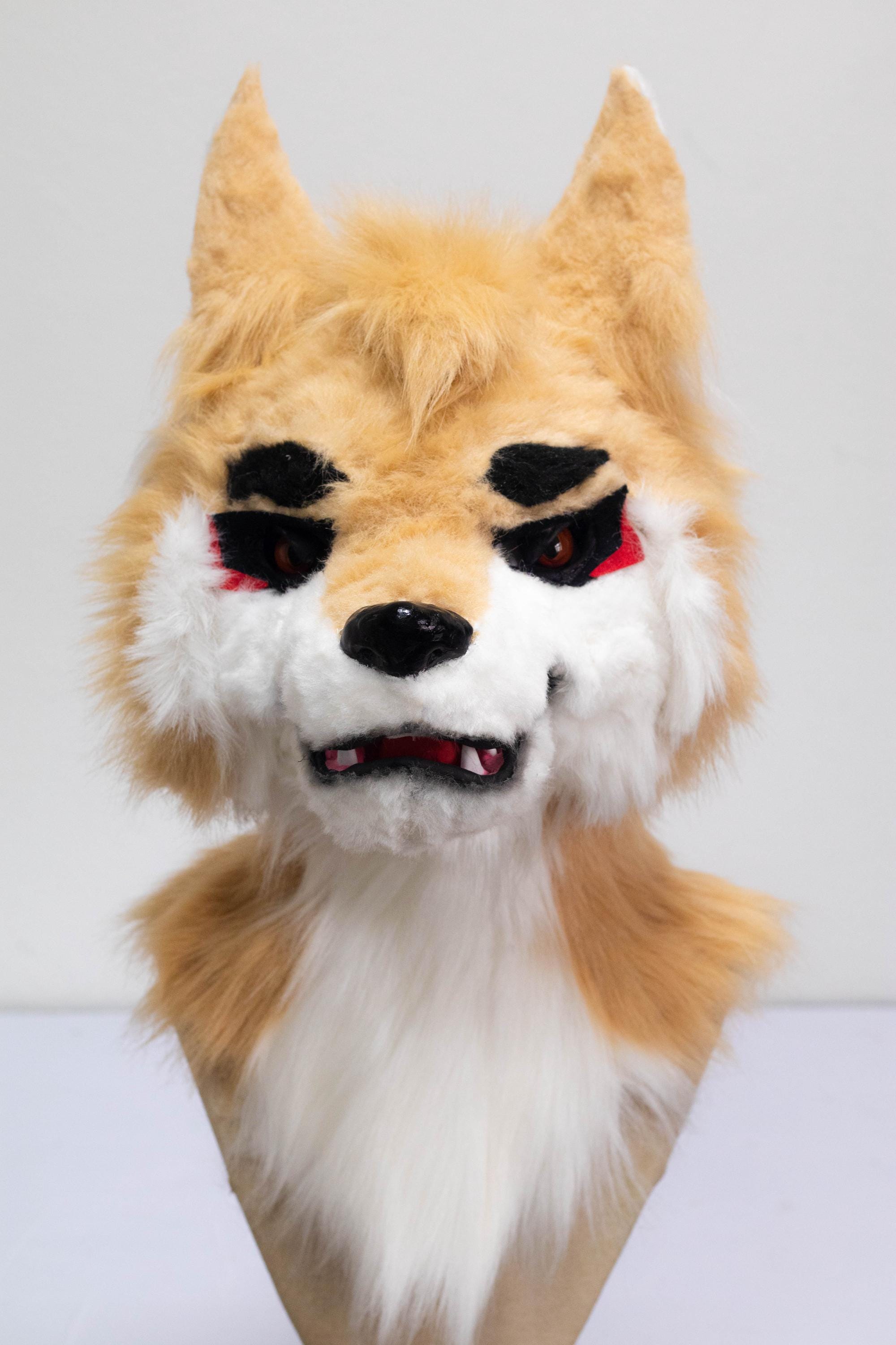 Custom Oc Animatronic Furry Fursuit Head – Blinking Eyes & Moving Jaw ...