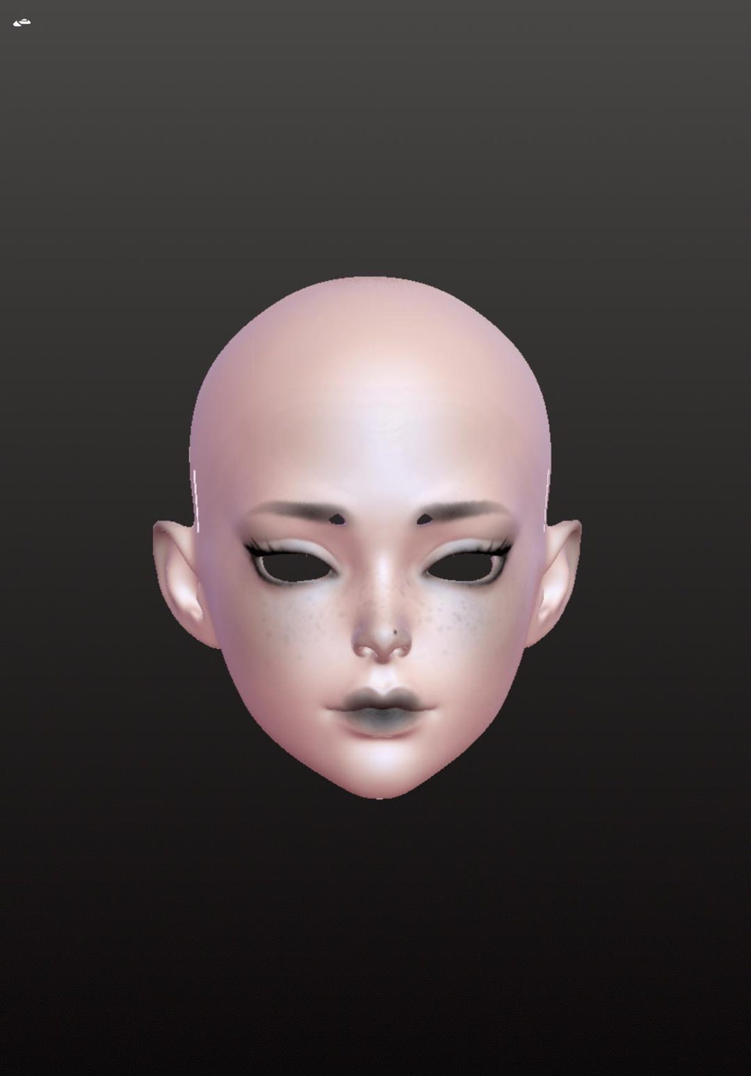 AQ4! Kigurumi Mask.doll Head.half Head Helmet.anime Mask. .BJD Head ...