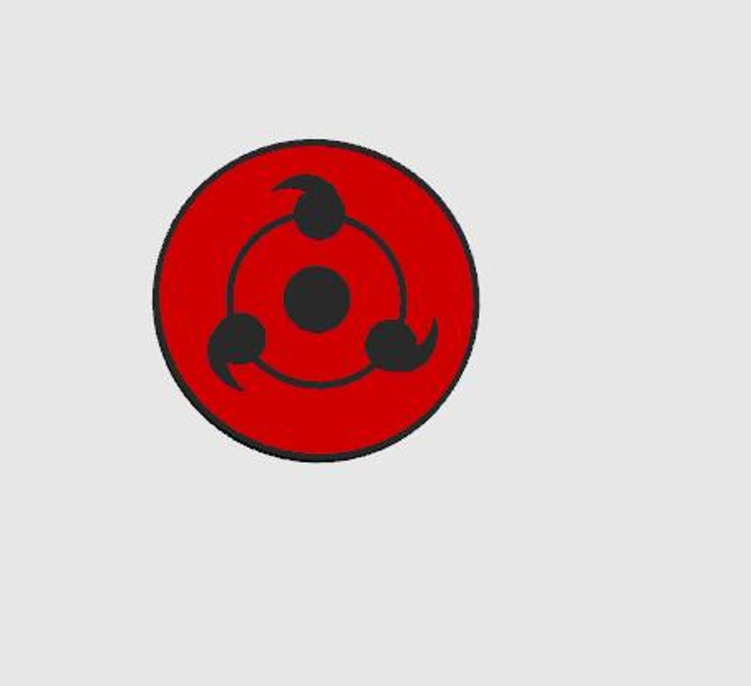 Naruto Sharingan Button/magnet/coin - Etsy