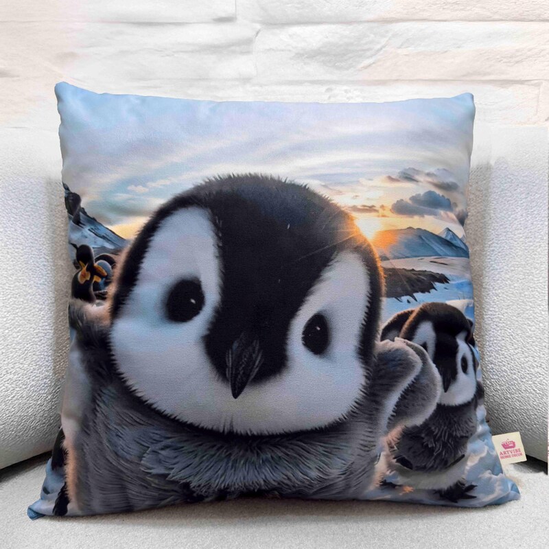 Penguin Pillow - Etsy