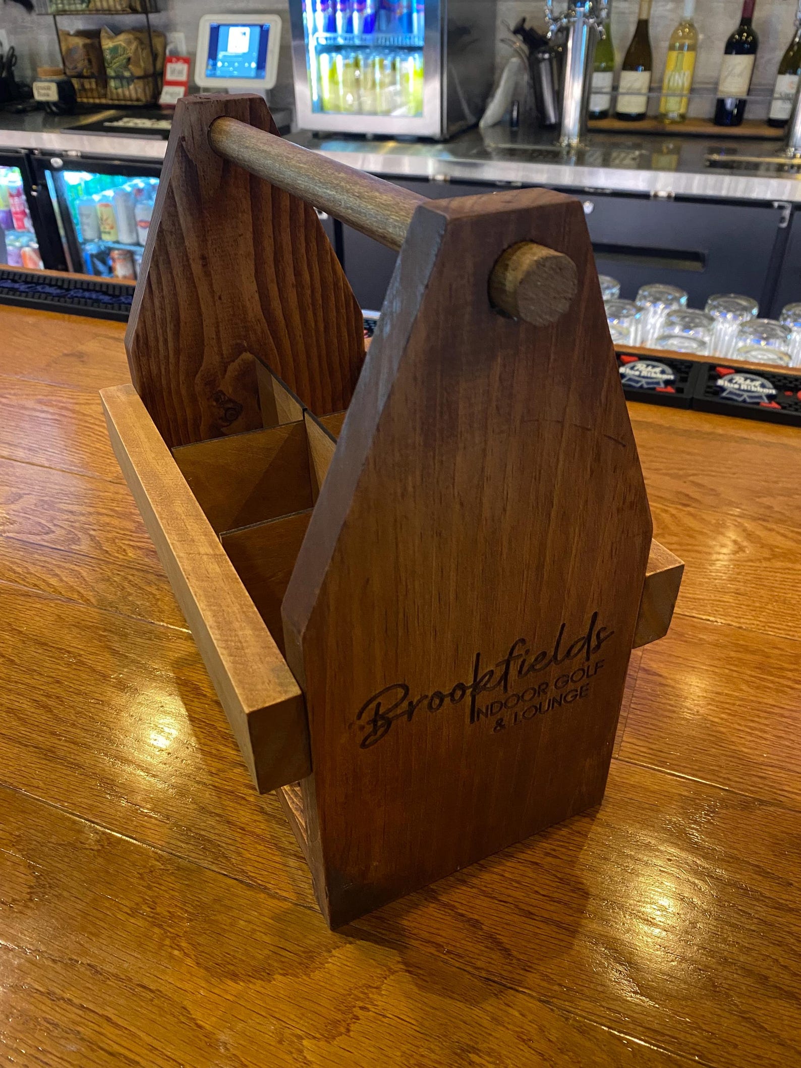 Custom Wooden 6-pack Holder - Made to Order - Brookfield's Gift Card ...