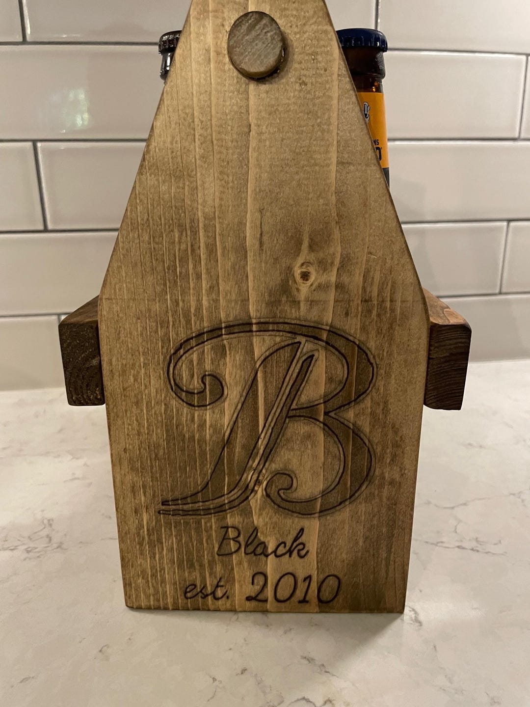 Custom Wooden 6-pack Holder - Made to Order - Brookfield's Gift Card ...